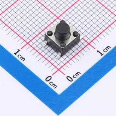 J4B0603110 轻触开关 6*6*6 四脚贴片 铜盖 260gf SMD-4P,6x6mm
