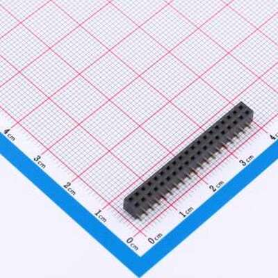 XDM200-2-19-S-4.3-G0 排母 2x19P 间距:2mm 立贴 SMD,P=2mm