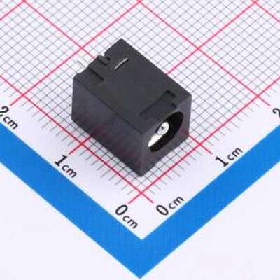 DC-522-2.0 DC电源连接器 DC电源插座 内径:2mm 外径:6.4mm 插件