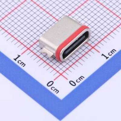 HYCW245-USBC06-080B USB连接器 Type-C 沉板 SMD