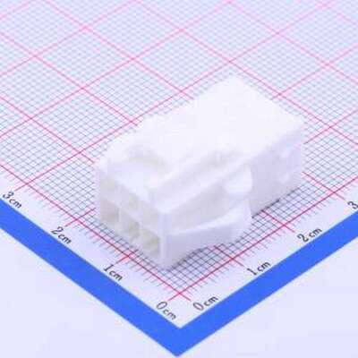 177909-1 胶壳(线对板/线对线) 2x3P 3.96mm P=3.96mm