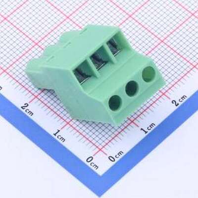 KF2EDGKC-5.08-3P 插拔式接线端子 5.08mm 1x3P 排数:1 每排P数:3