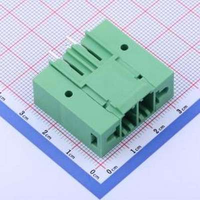 JL5EDGVHM-76202G01 插拔式接线端子 7.62mm 1x2P 排数:1 每排P数