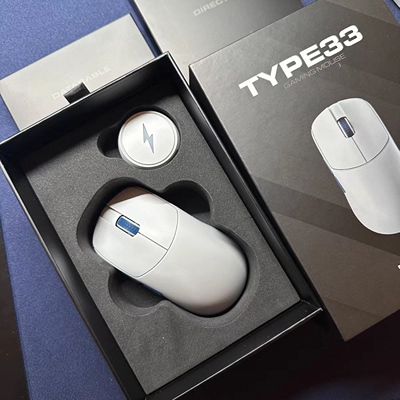 现货Lunafury TYPE33轻量化游戏电竞办公无线鼠标CS luna33 EVO