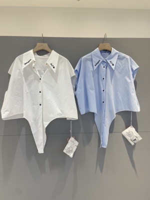 短袖棉衬衫DTWO设计款