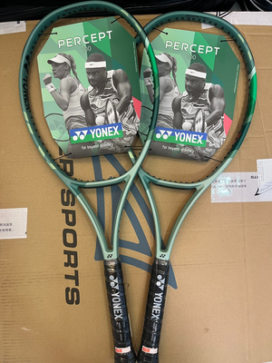 YONEX尤尼克斯网球拍PERCEPT瓦林卡 胡尔卡奇专业拍橄榄绿拍300g