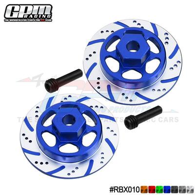 Axial 1/10 RBX10 Ryft 4WD 铝合金六角仿真刹车碟（银边款）