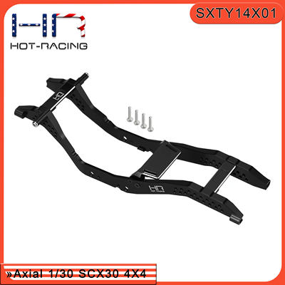 HR Axial SCX30 烈马 牧马人 雪佛兰K10 铝合金多调校孔位大梁