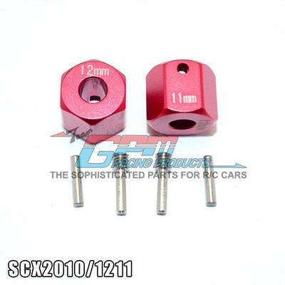 GPM FOR AXIAL SCX10 II 90046铝合金防松六角接合器11MM长-对