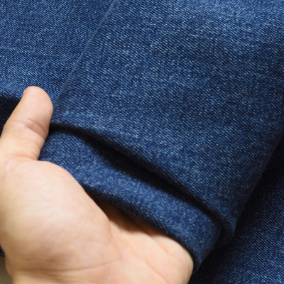 日本进口冈山kuroki高品质放心买水洗牛仔布料中厚舒软裤子放心买