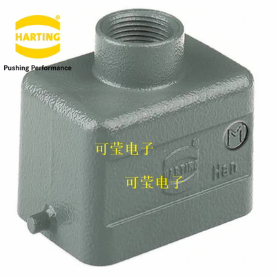 哈丁HARTING重载连接器 19300061440 接线盒  6针6芯侧出上壳