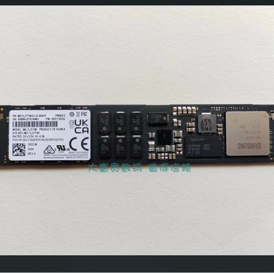 全新 三星 PM9A3 1.92T M.2 22110 MZ1L21T9HCLS-00A07 固态硬盘