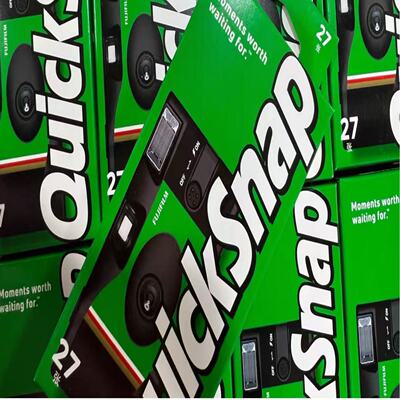 富士新款QuickSnap一次性胶卷相机iso400 可拍27张 27年5月