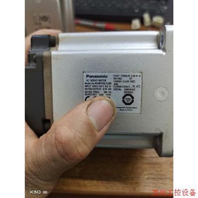 议价直拍不发:议价拆机  A6 电机 MHMF082L1U2M 750M