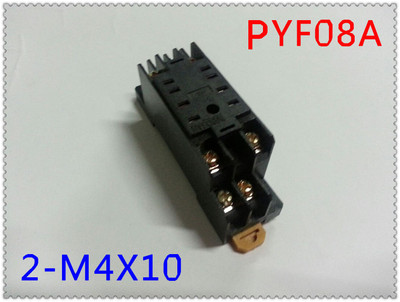 供应【正品】PYF08A/2-M4X10小型继电器底座