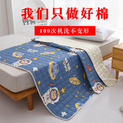 床垫夏季薄款水洗四季纯棉铺床