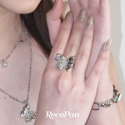 RecoPan蝴蝶絮语/原创设计戒指