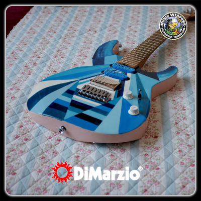 吉他拾音器电路定制升级案例Charvel/DiMarzio/DP422/DP415/DP224