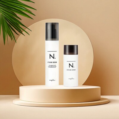 日本napla N. styling serum湿发感造型乳液护卷防毛躁保湿护发乳