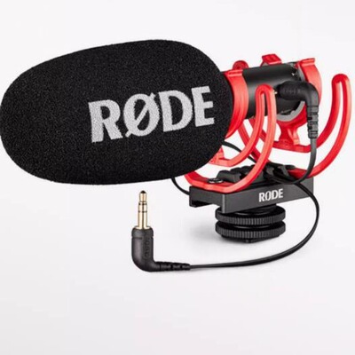 RODE罗德videomic go ii指向性麦克风适用手机电脑相机录音话筒