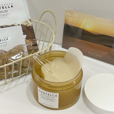 韩国skin1004积雪草棉片湿敷舒缓修护理肤天使