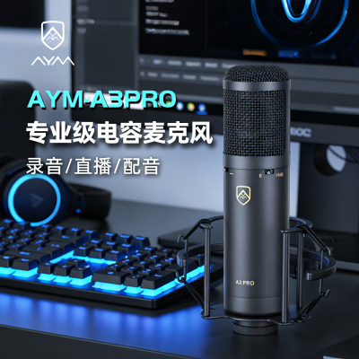 AYMA3PRO大振膜录音电容话筒