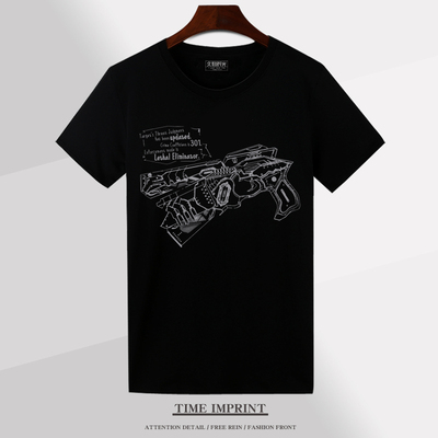 心理测量者支配者T恤短袖速干