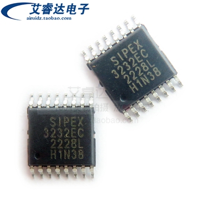 全新原装 SP3232ECY-L/TR 丝印3232EC 贴片 TSSOP-16 收发器芯片