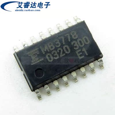 全新原装 MB3778PF-G-BND 丝印 MB3778 贴片 SOP16 集成电路芯片