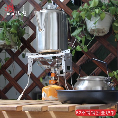 户外三脚架不锈钢炉架