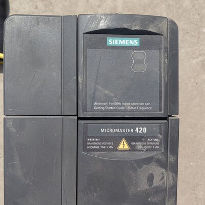 议价西门子变频器MICRoMASTER 420 6SE642可维修
