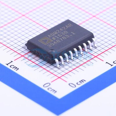 高速、+5V、0.1u F CMOS RS-232 200kBPS收发器，具有2个驱动器、