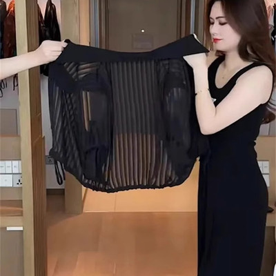 2025夏新款雪纺上衣显瘦翻领短袖