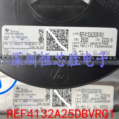 REF4132A25DBVRQ1 SOT23-5 丝印25MC 全新原装现货 精密电压基准