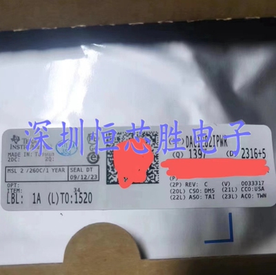 原厂供应DAC1282IPWR丝印DAC1282数模转换器芯片全新原装