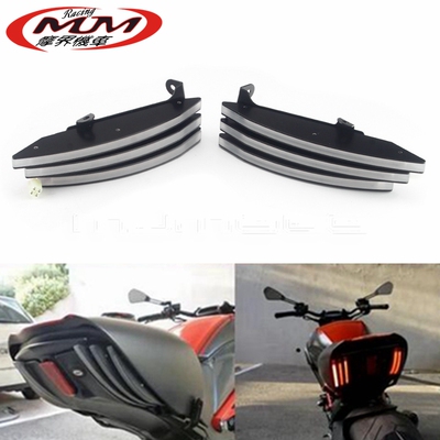 适用杜卡迪摩托车Diavel 959 Panigale Corse LED转向灯尾灯集成