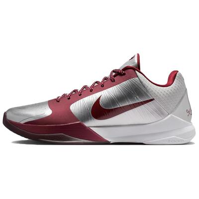 Nike Zoom Kobe 5 Protro Lower Merion Aces 篮球鞋 男款 银白色
