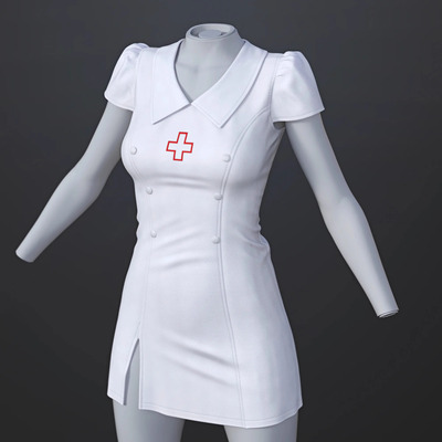 dForce SU Nurse Uniform Outfit G9,G8.1,G8 护士服(仅服装) IM