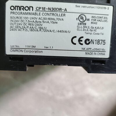 欧姆龙CP1EN30DRA中板二手拆机实物图功能包好议价