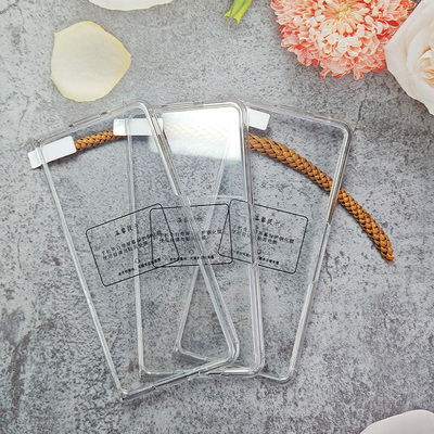 适用于华为matex6典藏版机壳matex5透明前壳x3壳膜一体单前框防摔新款荣耀V5 vivoxfold5前屏钢化膜