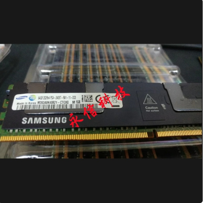 三星 64GB 2S2RX4 PC4-2400T ECC 服务器内存 M393A8K40B21-CTC0Q