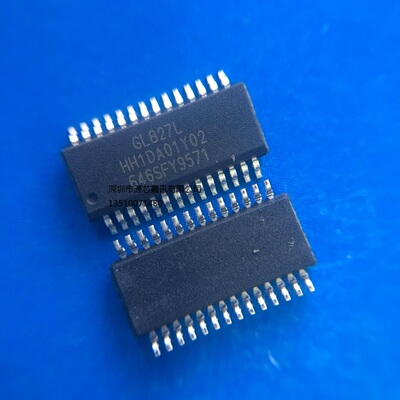 全新原装 GL827L GL827L-HHG 贴片SSOP28 读卡器芯片