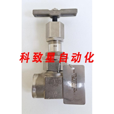 工业配件HOKE 2811G6Y 针阀 (276 BAR)