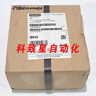 工业配件PSU200M 6EP1334BA10电源(1PCS)
