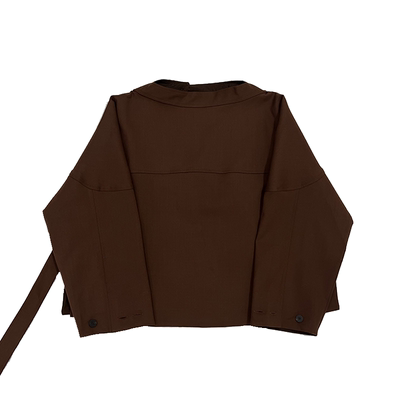 STUDIO NICHOLSON 英国设计师品牌  露背船领上衣 1193