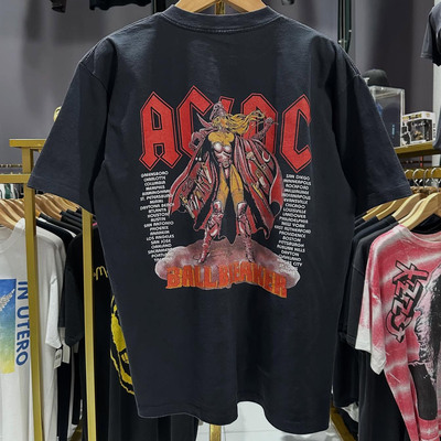 AC/DC乐队摇滚前卫百搭短袖
