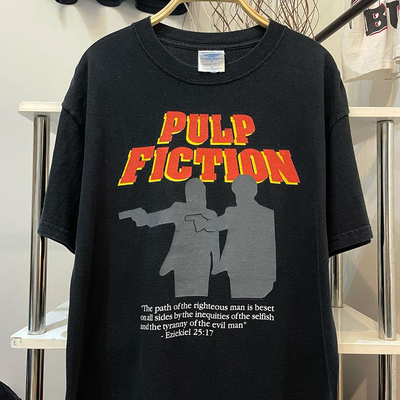 ins昆火昆汀经典欧美高街短袖