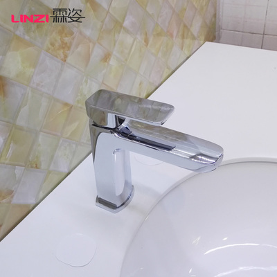 五金浴室全铜台面洗手盆水龙头