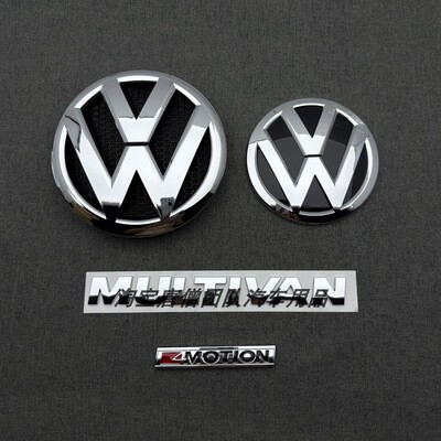 适用大众凯路威车标12-15年T5迈特威前后标MULTIVAN字母后备箱标