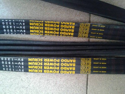 阪东BANDO三角带3V600 3V670 3V710窄V联组三角带